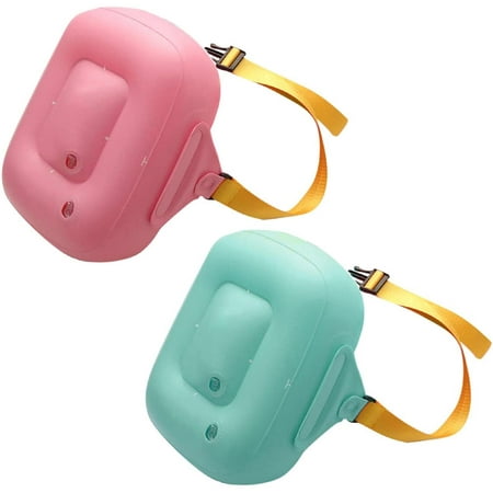 2pcs Inflatable Back Float Safety Swimming Bubble Adjustable Swim Belts ...