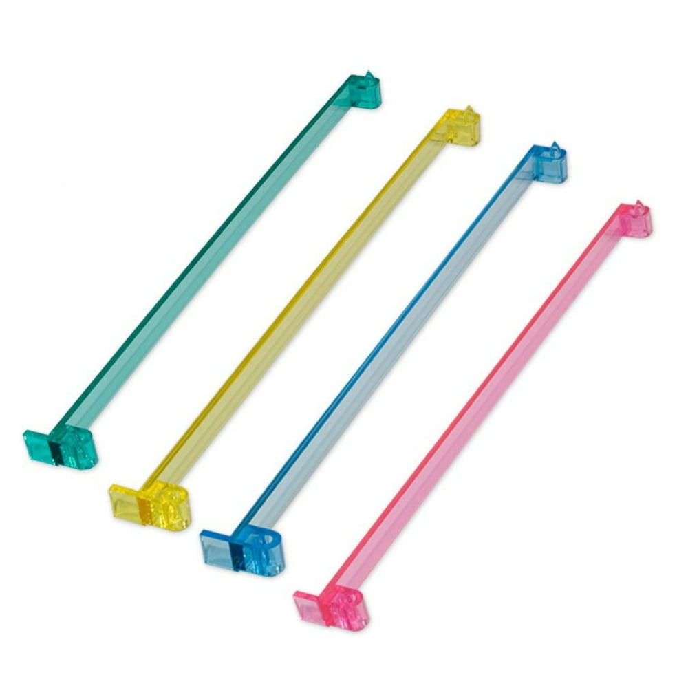 18" American Mah Jongg Multi Color Acrylic Mahjong Game Tile Pushers ...