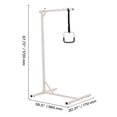Kffkff Bedside Trapeze Bar, Robust Steel Self-Supporting Trapeze Bar ...