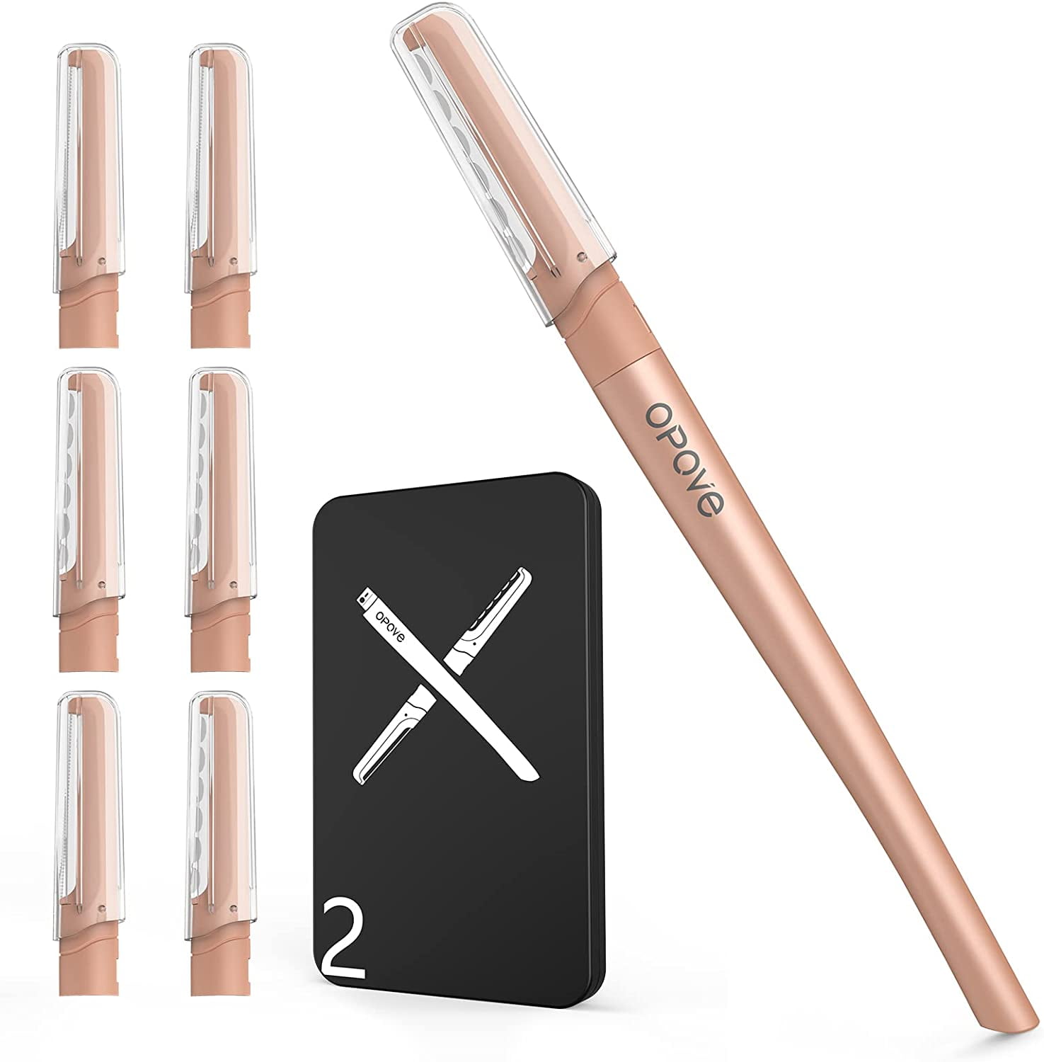 Dermaplaning Tool Set,Professional Dermaplane Tools with 6 Refill ...