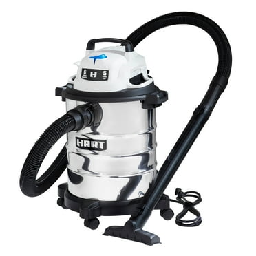 Dewalt DXV08SA 8-Gallon Stainless Steel Wet/Dry Vacuum Cleaner with 5 ...