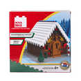 NovaBrix Christmas Gingerbread House Building Bricks Set, 460 Pieces ...