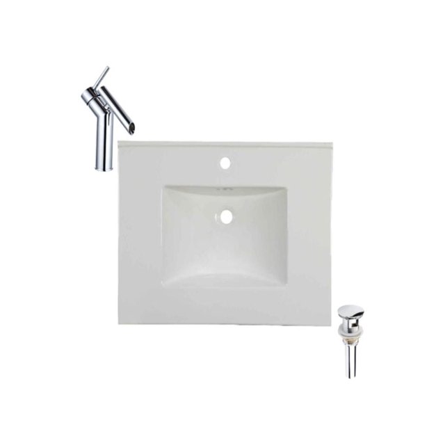 DROP Bath and Kitchen DR091398 Bathroom Vanity Top Set - Walmart.ca