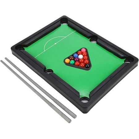 Mini Tabletop Pool Set,Mini Billiard Set Miniature Billiards Game with ...