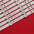 LED Backlight Strips (12) For Toshiba 4708-K49WDR-A1213K11 K490WDR A1 ...