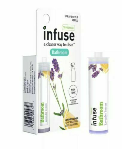 Infuse Bathroom Spray Bottle REFILL Lavender Lemon .33 fl oz ea ...