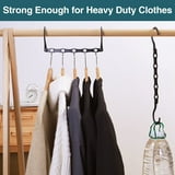 6 Pack-Closet-Organizers-and-Storage, Magic-Hangers-Space-Saving-for ...