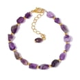 SmartBy Women Bracelet Irregular Natural Stone Beads Adjustable Length ...