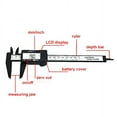 6-Inch Digital Caliper with LCD Display, High-Precision Carbon Fiber ...