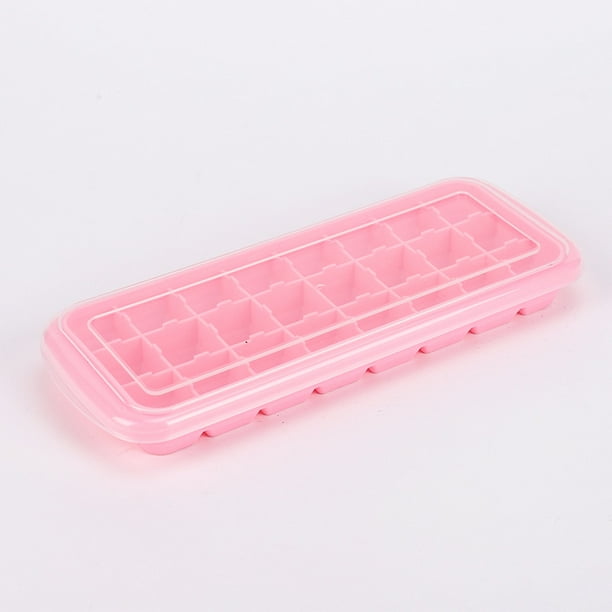 Ice Cube Tray With Lid 24 Compartments, Easy To Disassemble and ...