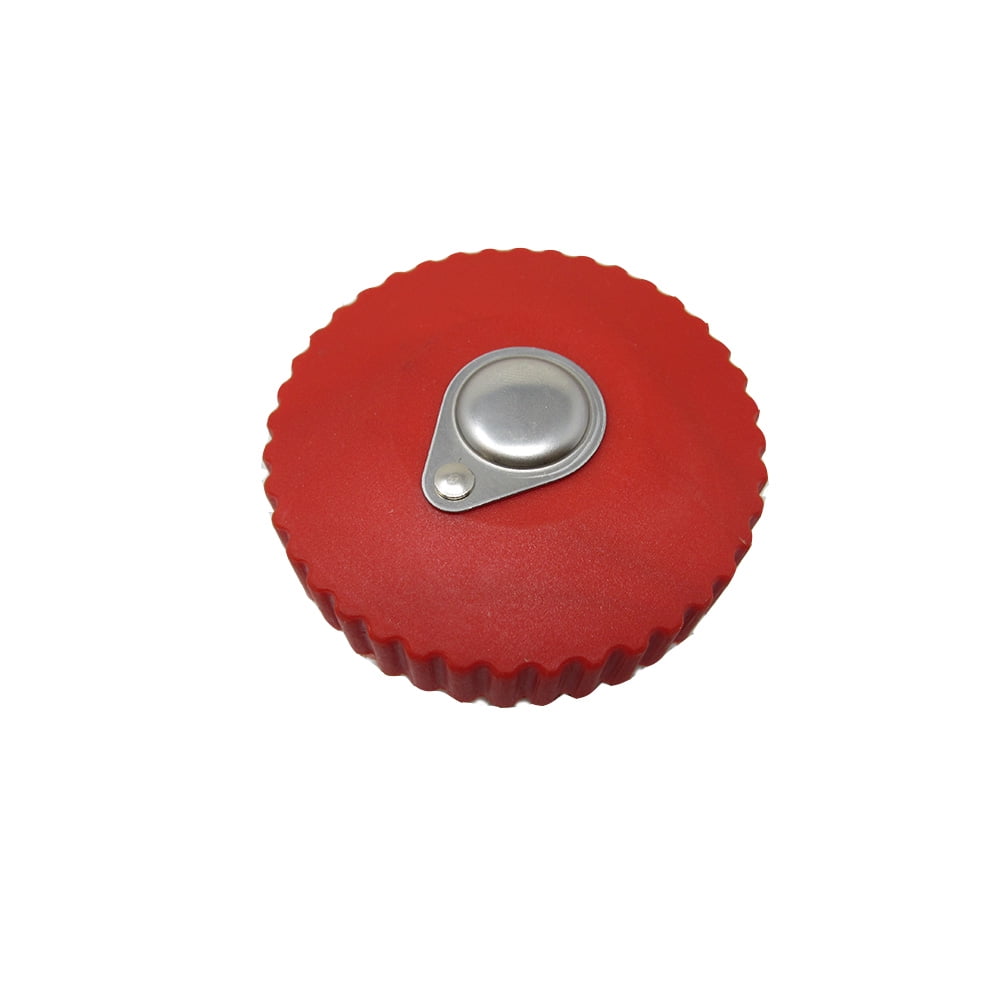 One New Aftermarket Replacement (Plastic) Red Fuel Cap with Vent Hole ...