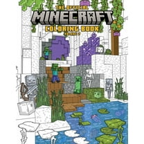 Insight Editions Minecraft Coloring Book, 64 pages, Relax & Create ...