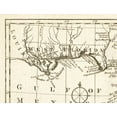 Historic State Map - Florida - Gibson 1763 - 30.08 x 23 - Vintage Wall ...