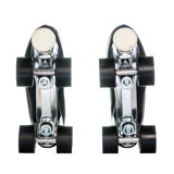 Chicago Mens’ Bullet Speed Skates Black Classic Quad Roller Skate, Size ...
