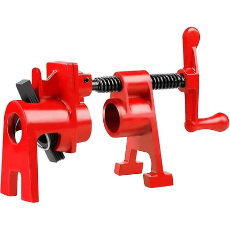 1pcs 3/4" Pipe Clamp Pipe Clamp Quick Clamp Device, Iron Woodworking ...