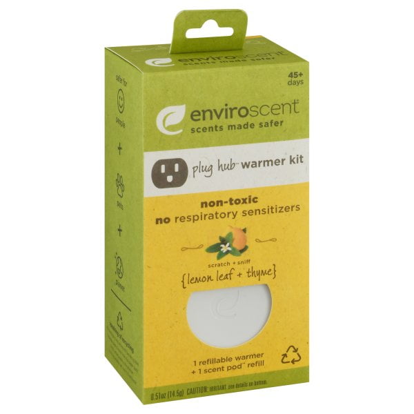 Enviroscent HG2754737 Lemon Thyme Pod Plug Warmer Scent - Case of 6 ...