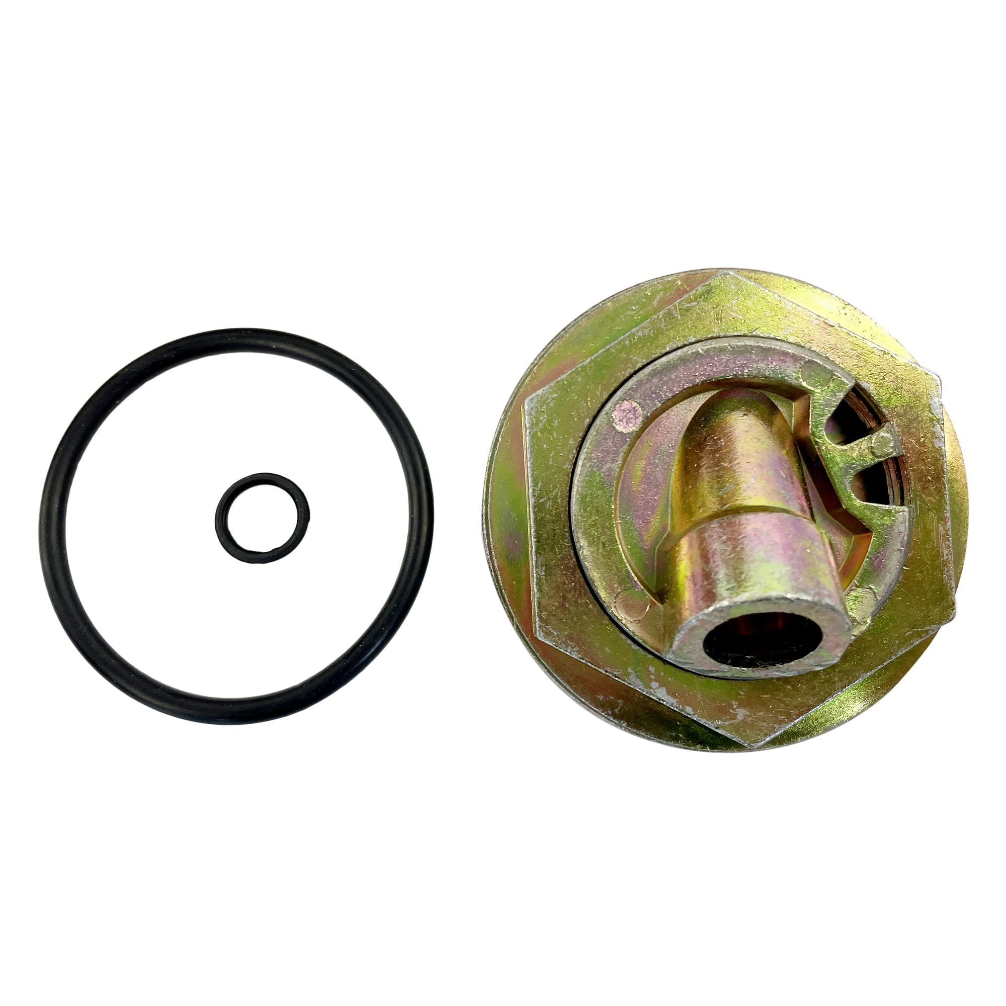 Engine Oil Dipstick Tube Connector Flange Adapter For 1994-2003 Ford E ...