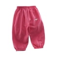Crunowin Boys And Girls Cotton Pants, Mosquito-Proof Fabric Cuffed ...