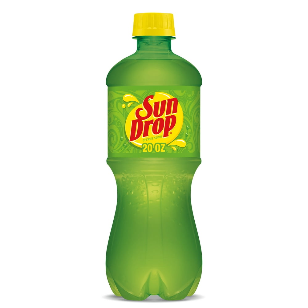 Sun Drop Citrus Soda, 20 fl oz bottle - Walmart.com - Walmart.com