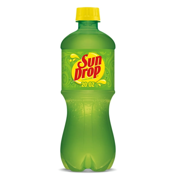 Sun Drop Citrus Soda, 20 fl oz bottle - Walmart.com - Walmart.com