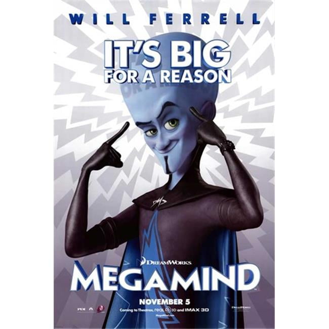 Megamind - Style a Movie Poster - 11 x 17 in. - Walmart.com