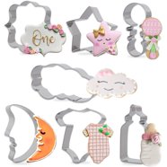 Ann Clark Baby Shower Cookie Cutter Set, 5-Piece, Made in USA - Walmart.com