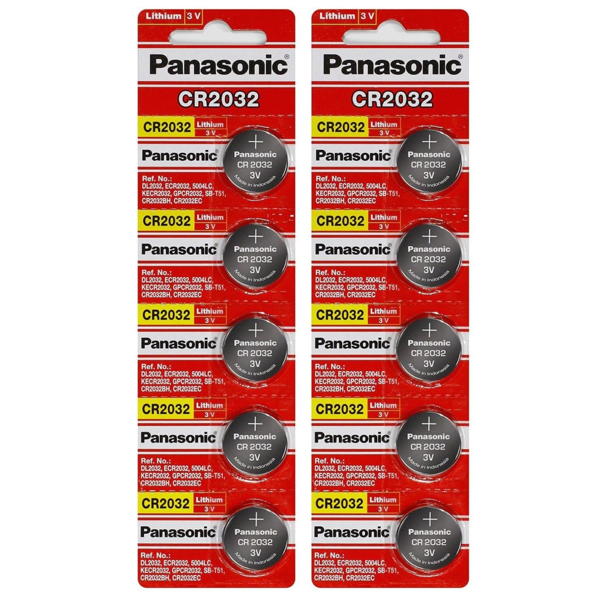 Click here for 10 X Panasonic 2032 Batteries  3v Lithium Cr2032 prices