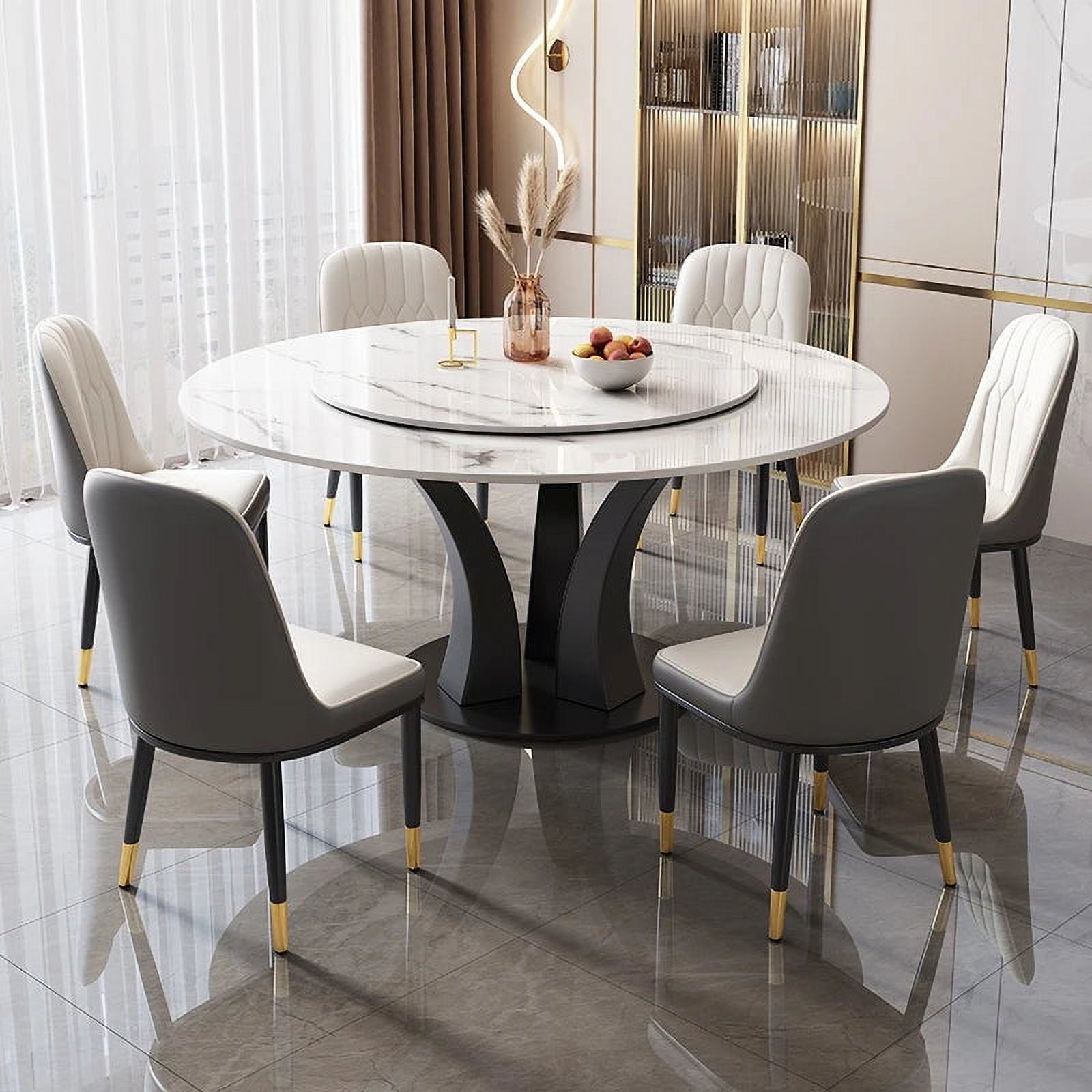 Modern Rustic Dining Tables Patio Center Round Living Room Replica Dining Tables Luxury Muebles ...