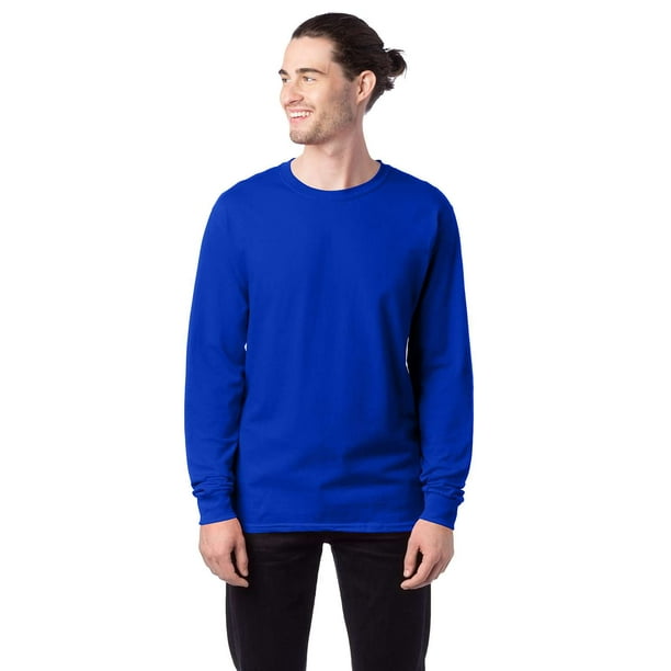 Hanes 5286 Adult Essential-T Long Sleeve T-Shirt - Walmart.ca