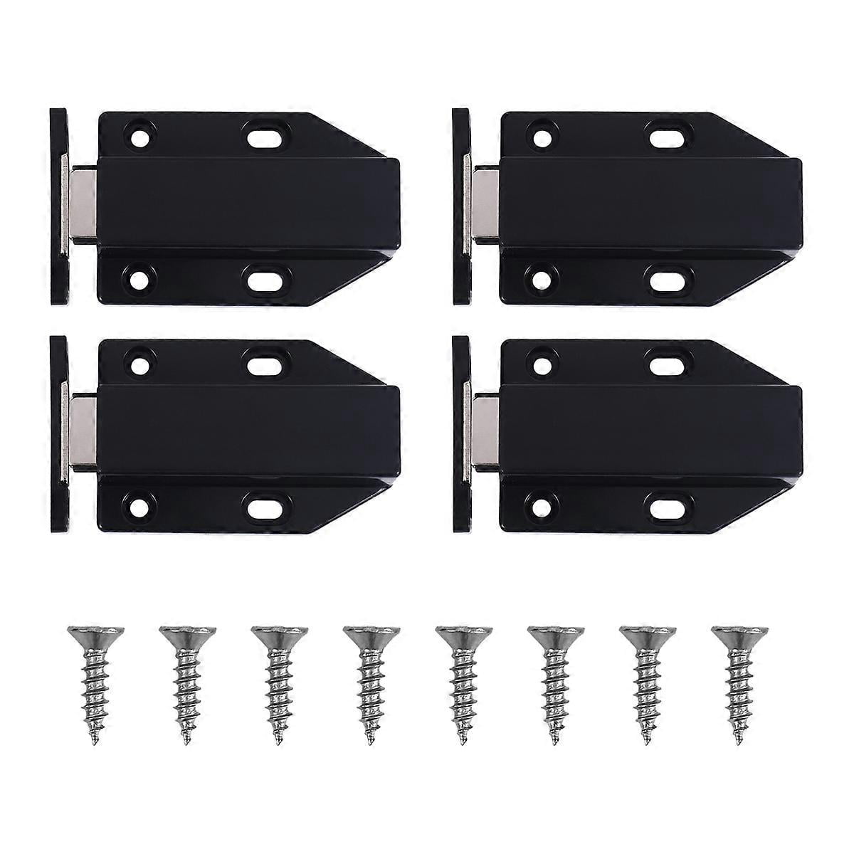Push Latch Heavy Duty 4 Pack Push to Open Cabinet Hardware Magnetic ...