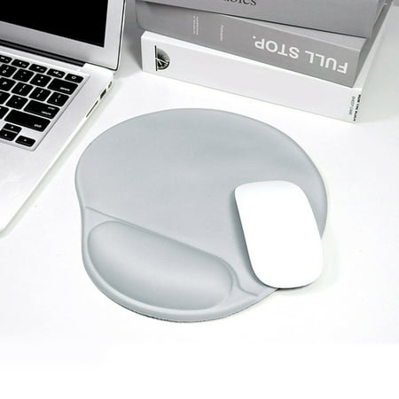 Mouse Pad Wrist Support, Wrist Rest Mouse Pad Gray Pressure Relief ...