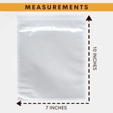 1000 Pack 7"x10" Shipping Label Sleeves - Packing Slip Envelope Pouches ...