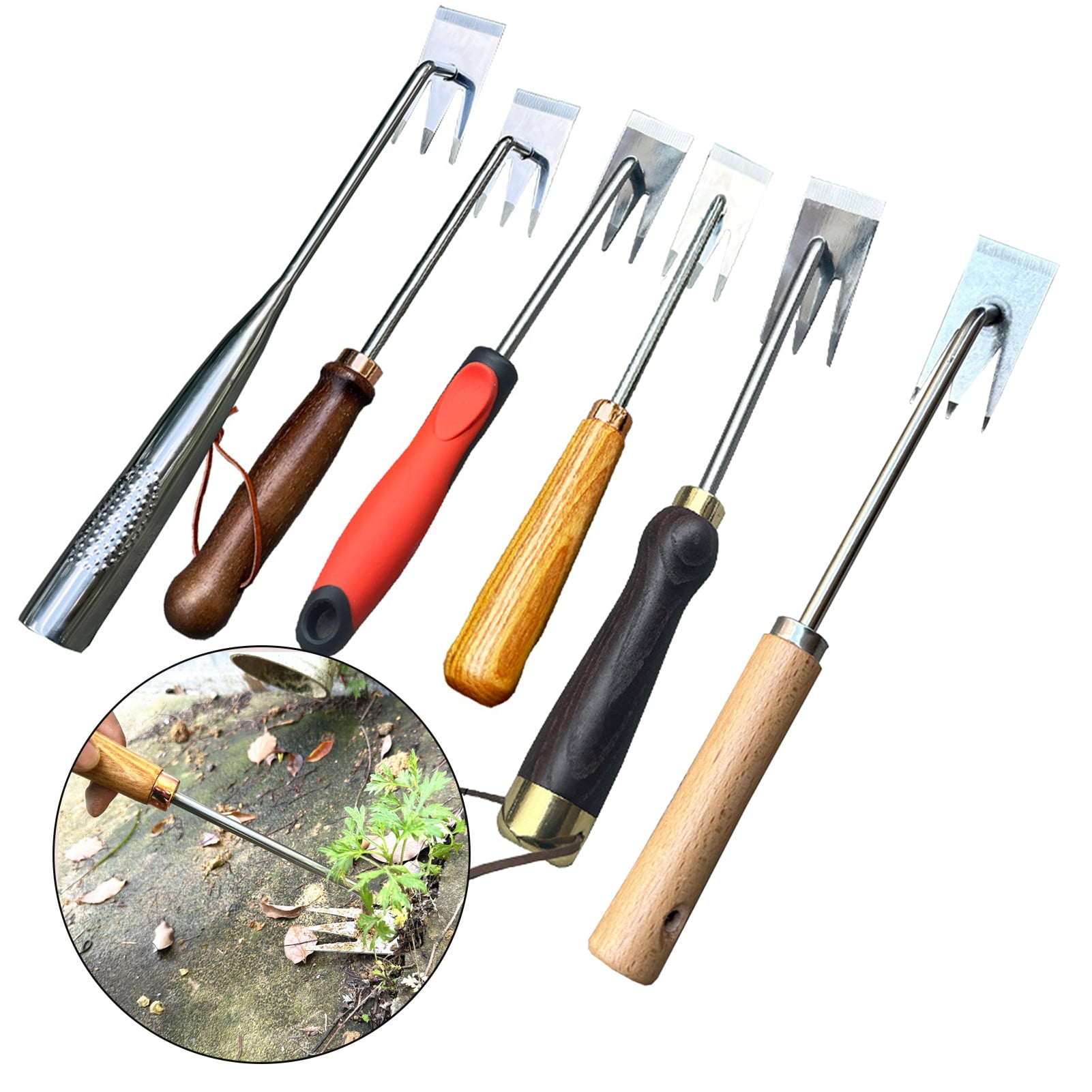 Washranp Stainless Steel Weed Puller,Rustproof Ultra-sharp Manual Hand ...