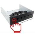 2X 6 Way Hard Disk Controller Hard Drive Power Switch Module for ...