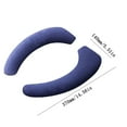 Toilet Seat Cushion Cover - Velvet Soft, Hygienic & Washable, Adhesive ...