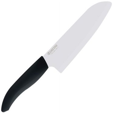 Kyocera Advanced Ceramic Revolution 3 Piece Knife Set with 5.5" Santoku ...