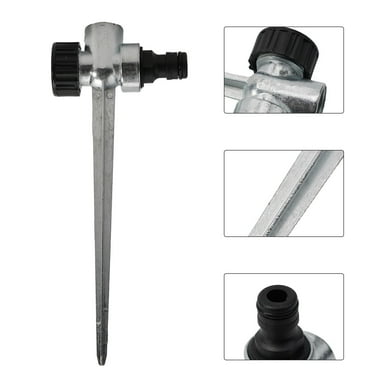 3 Pack - Orbit 1/2 Inch Zinc Flow-Thru Lawn Sprinkler Spike Base ...