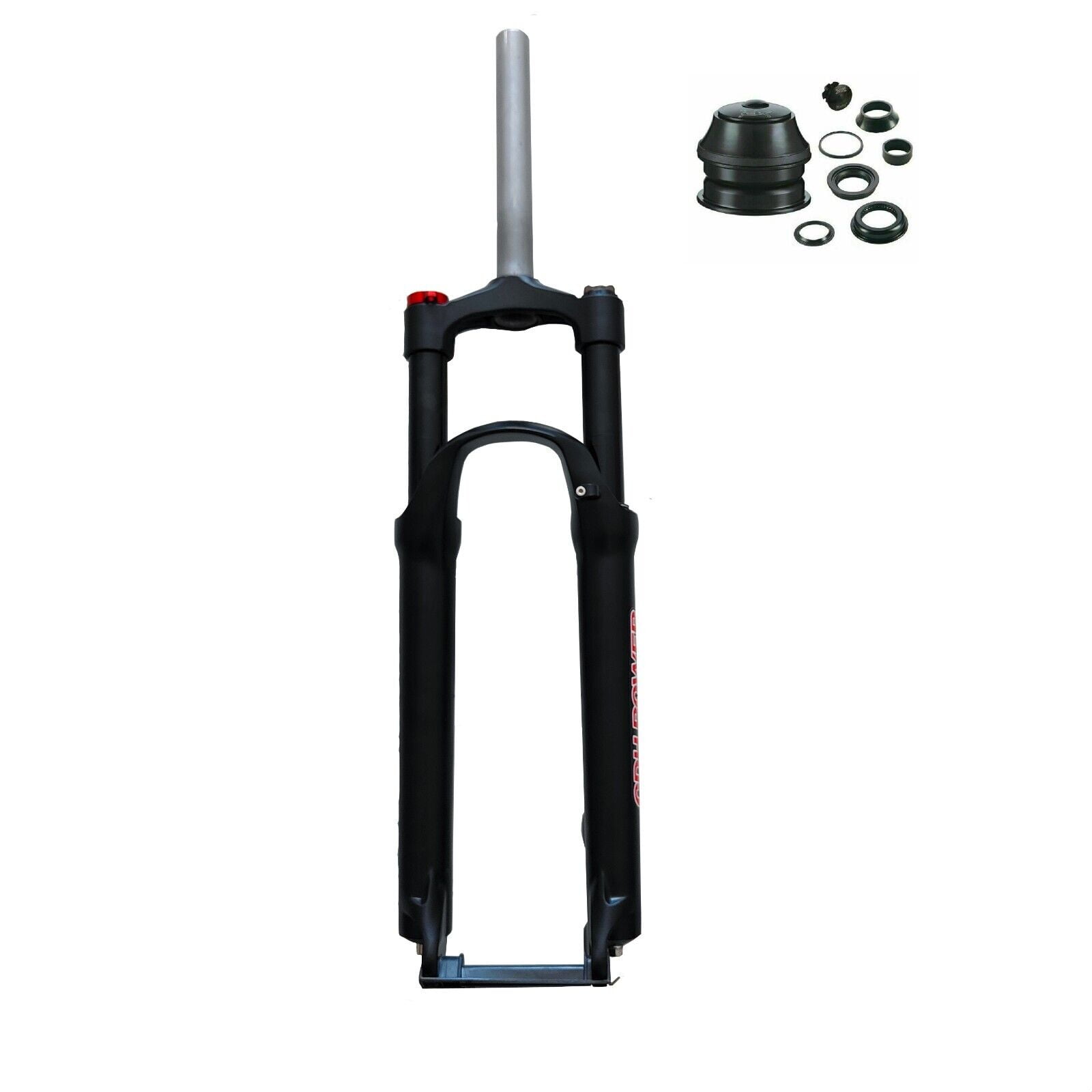 DONSP1986 CDH 26 inch Bicycle Suspension Fork MTB Bike Fork &Headset ...