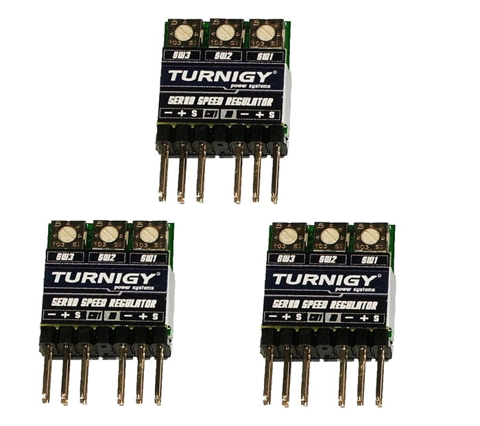 HobbyFlip 3 Channel Servo Smooth Speed Direction Regulator Compatible ...