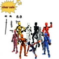 T13 Action Figure Set Assembly Completed 3d Printed Movable Articulated Dummy 13 Action Figure