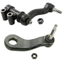 Detroit Axle - Front Pitman Arm + Idler Arm for 11-19 Chevy Silverado ...