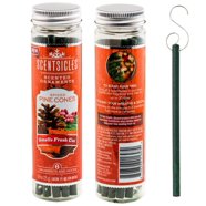 Scentsicles O Christmas Tree Scented Ornaments with Hooks - 2 Bottles ...