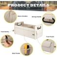Car Trunk Organizer for SUV, Storage Collapsible Multi Compartment ...