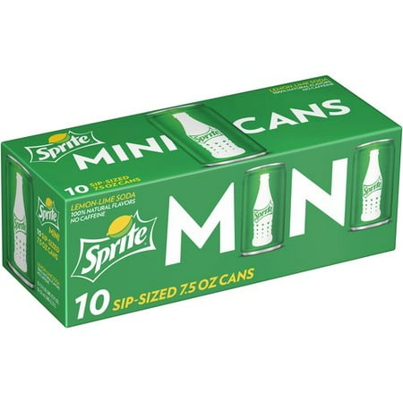 Sprite Mini Cans - 10 CT - Walmart.com