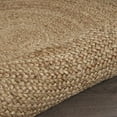 LR Home Natural Jute Natural Round Indoor Area Rug (3' x 3') - Walmart.com