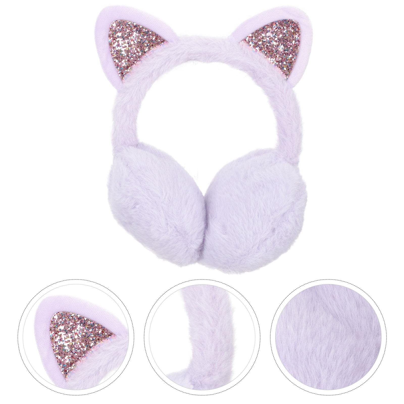 Click here for Lolippyy Furry Ear Muff Plush 1set For School And... prices