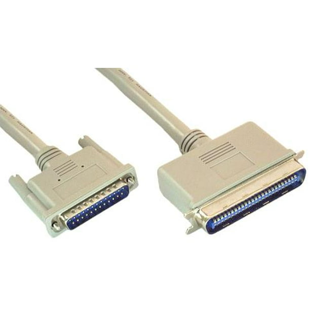 IEC M352000 SCSI Cable DB25 Male to CN50 Male 3' - Walmart.com