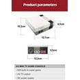 Mini Console, Built-in with 620 Classic Games Dual Players Mode Console ...