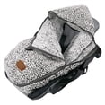 JJ Cole Bundle Me Winter Baby Car Seat Cover and Bunting Bag - Sherpa ...