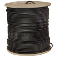 Vextra V6C5E Siamese RG6 Coaxial/Cat-5E Cable, 1,000', Black - Walmart.com